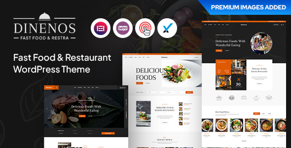 Dinenos - Restaurant WordPress Theme by reacthemes | ThemeForest